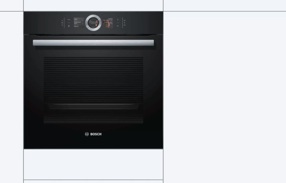 HBG676EB6 BOSCH Ugradbena pećnica, 60 x 60 cm, Crna